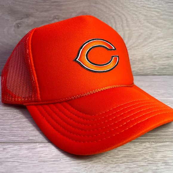 OTTO | Accessories | New Vintage Style Chicago Bears C Logo Orange Trucker Hat Cap Adult S ...